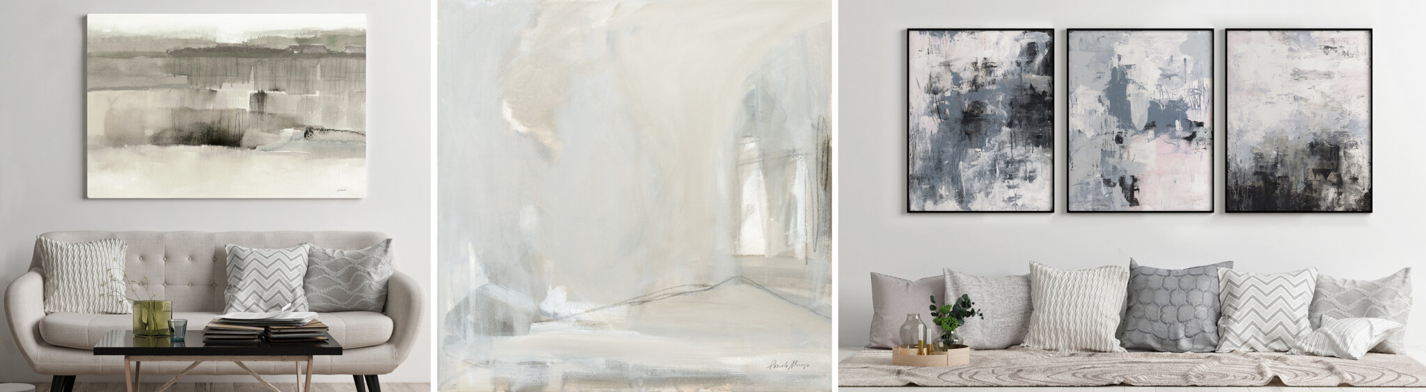 Neutral Abstracts - Wild Apple