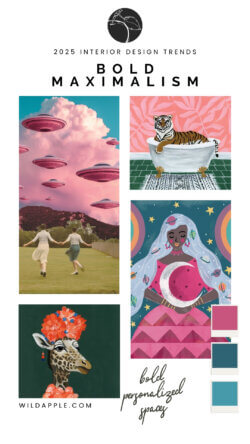 How to Incorporate Art into 2025s Top Interior Design Trends - Wild Apple