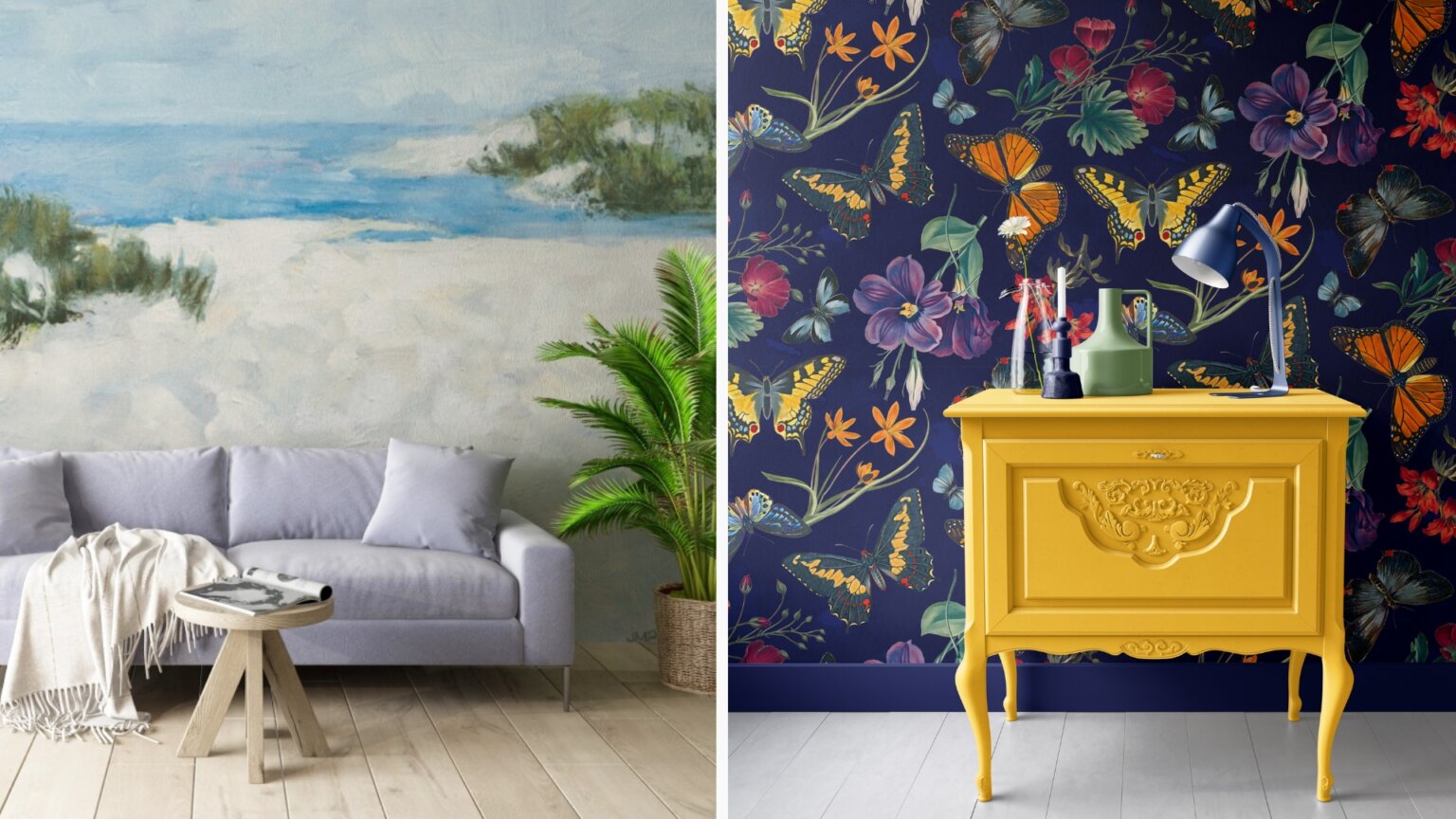 2025 Home Decor Trends: Statement Murals and Wallpaper - Wild Apple